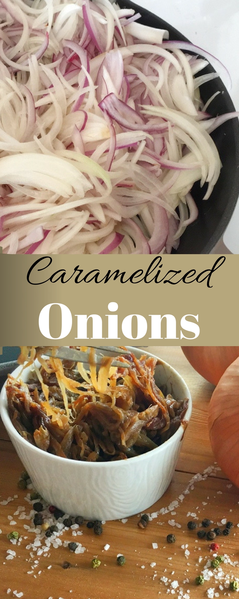 Caramelized Onions – Pin | Busy Little Bee